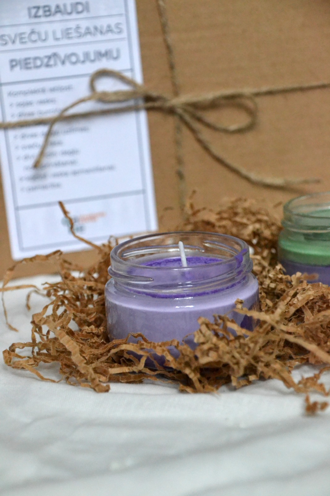 Sveču liešanas ballīšu kaste (5-15 personām) :: Dabe